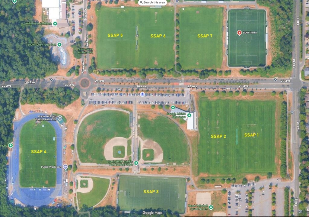 Bayside field map – Bayside Sharks Rugby